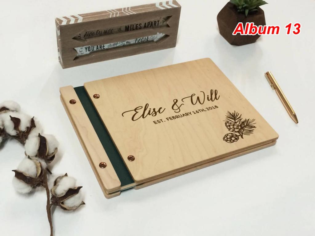Laser Engraved Photo Album | 360 Photo Booth Rental - Jacksonville FL